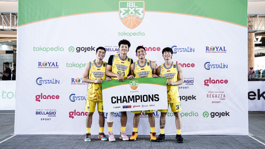 Prawira Juara Seri Kedua IBL Tokopedia 3x3 Indonesia Tour 2023 - IBL