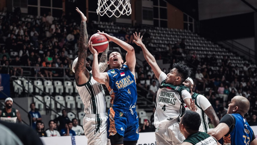 Satria Muda Dominan di Babak Pertama - IBL