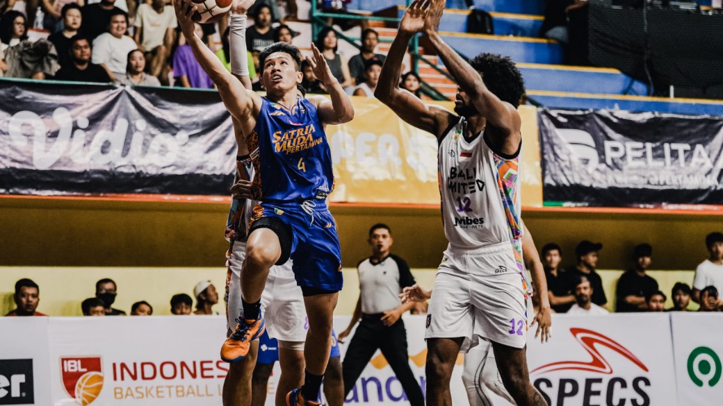 Satria Muda Coreng Rekor Kandang Bali United - IBL