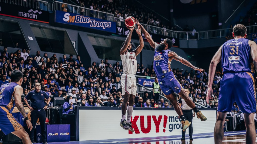 Satria Muda Unggul 38-37 dari Pelita Jaya di First Half - IBL