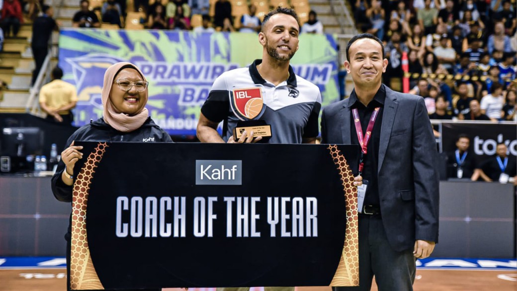 David Singleton IBL Coach of The Year 2024 - IBL