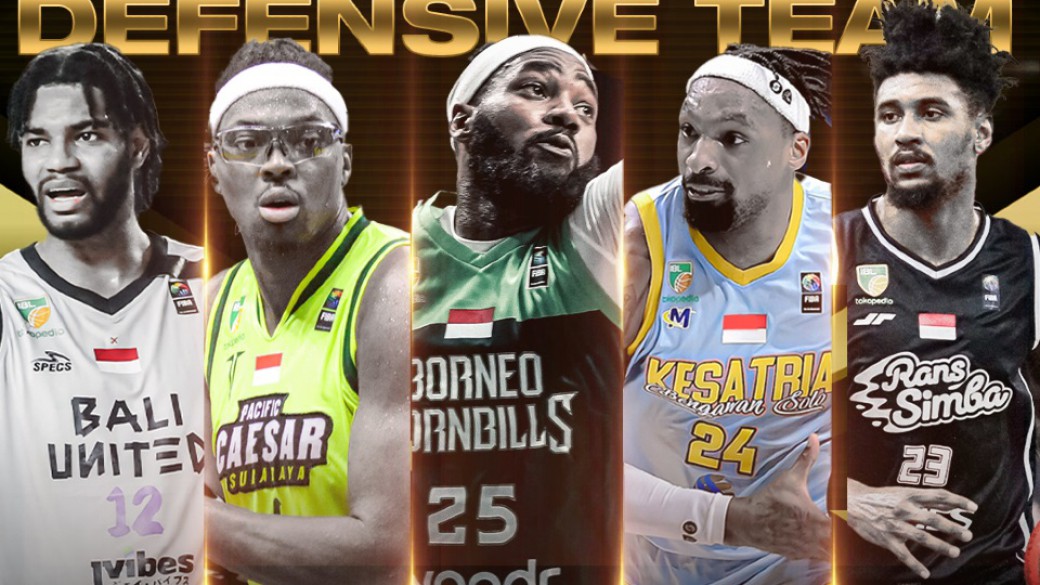 All-IBL Tokopedia 2024 Defensive Team - IBL